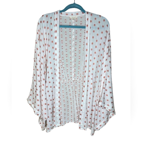 sim & sam | Swim | Sim Sam White With Embroidered Mauve Large Dots ...